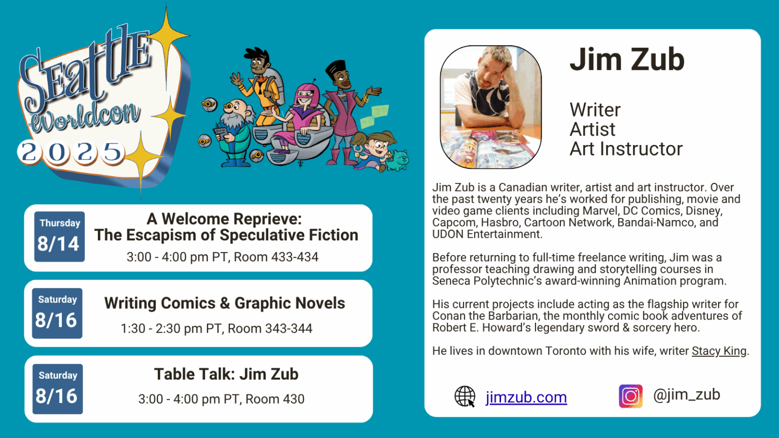 Zub Tales | The home of Jim Zub on the web